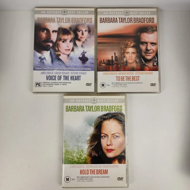 BARBARA TAYLOR BRADFORD DVD Hold the Dream / To be the best /Voice of ...