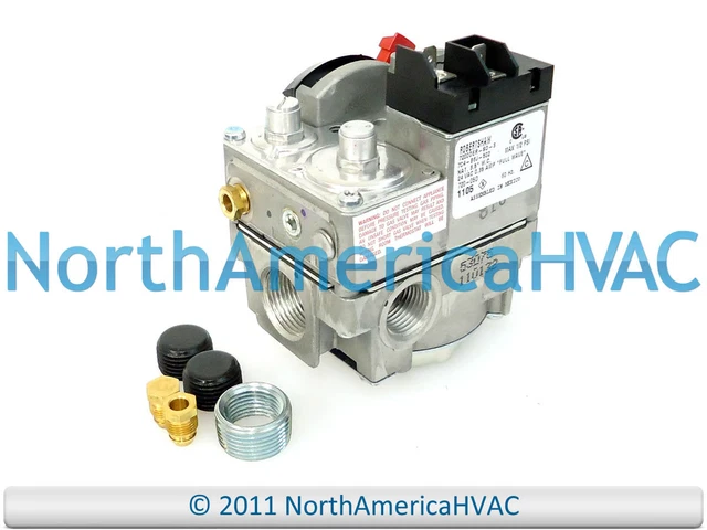 OEM ROBERTSHAW 24 Volt Furnace Gas Valve 7200IPER 7E3-D5B-029 720-07J ...