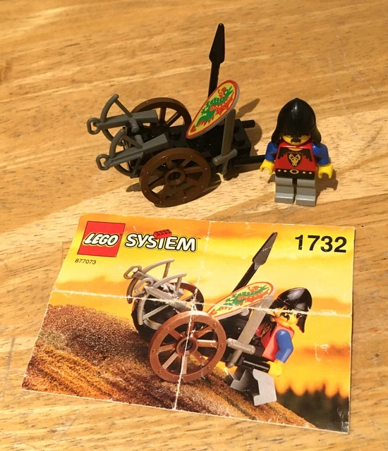 LEGO CLASSIC CASTLE #1732 Crossbow Cart (1994) Knights £17.95 - PicClick UK