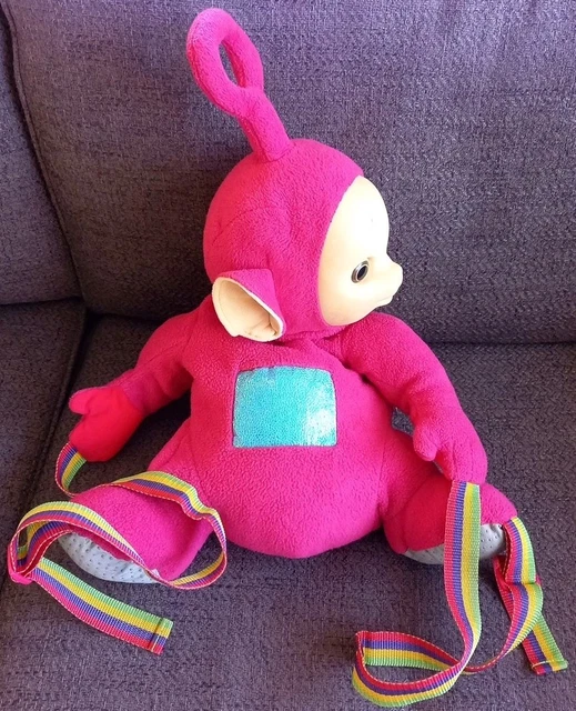 TELETUBBIES PO RED Backpack Rucksack Bag Plush Piggyback Rainbow Strap ...