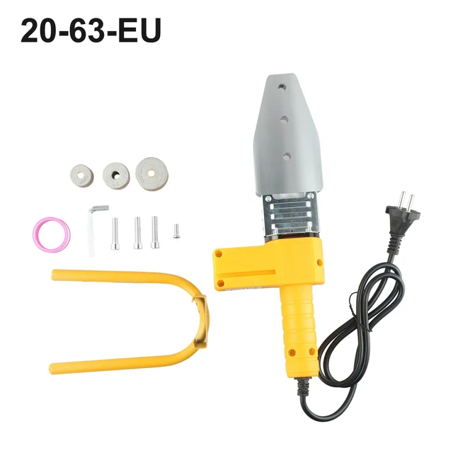 HEAVY DUTY 63MM PPR Pipe Fusion Welder with Spanner and 20mm 63mm ...