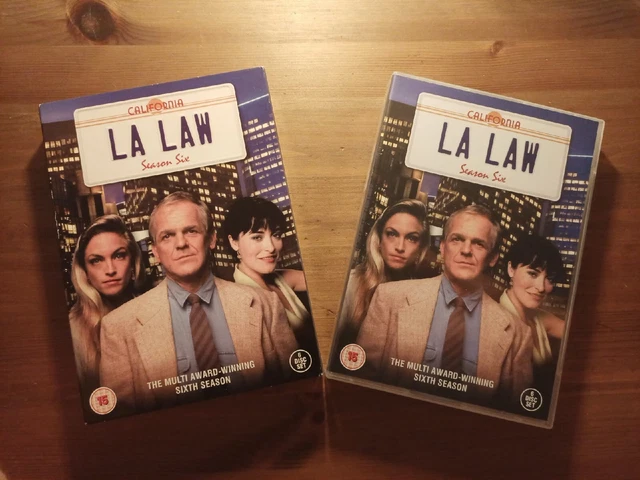 LA LAW - Complete Season Six - Series 6 - 6 X DVD Boxset & Slipcase ...