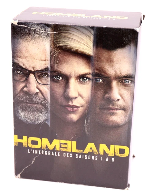 COFFRET DVD HOMELAND l’intégrale des saisons 1 à 5 version française ...