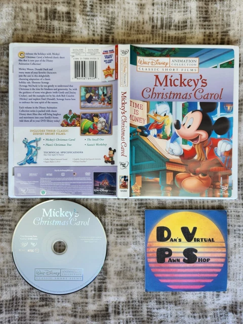 MICKEYS CHRISTMAS CAROL DVD Movie $11.95 - PicClick CA