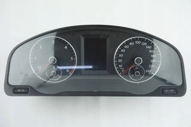 VOLKSWAGEN VW TRANSPORTER T5 7E0920870J Screen Kombiinstrument Tacho ...