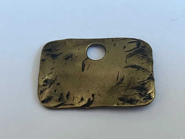 ORIGINAL N.C.B DONISTHORPE Colliery Pit Pay Check Token Tally 572 £20. ...