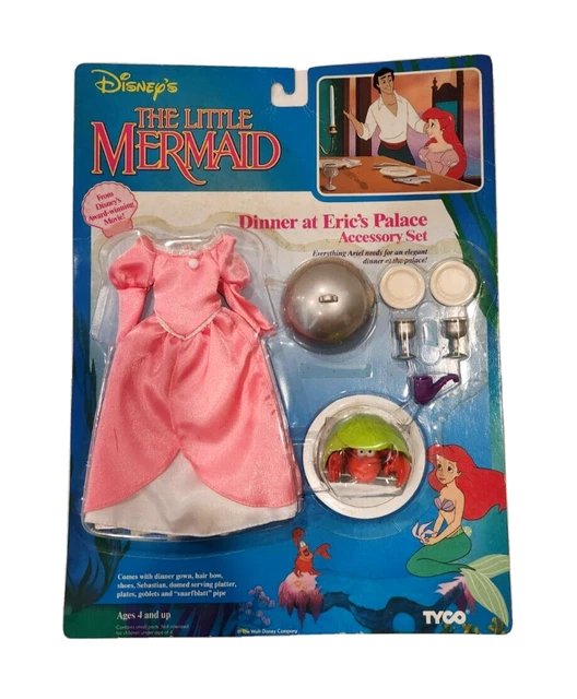 DISNEY THE LITTLE Mermaid Dinner at Eric's Palace Accessory Set Tyco ...