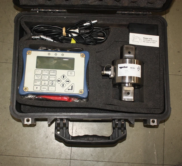NORBAR TORQUE TESTER Lite TTL-HE Measure Transducer HE Static 5000 Nm ...