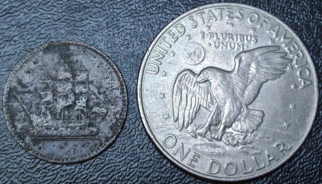 OLD CANADIAN COIN - Prince Edward Island Ships Colonies & Commerce ...