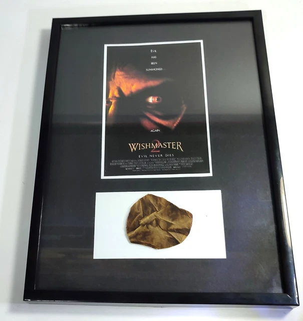 ORIGINAL HORROR FILM Requisite Movie Prop Wishmaster 2 von 1999 + COA ...