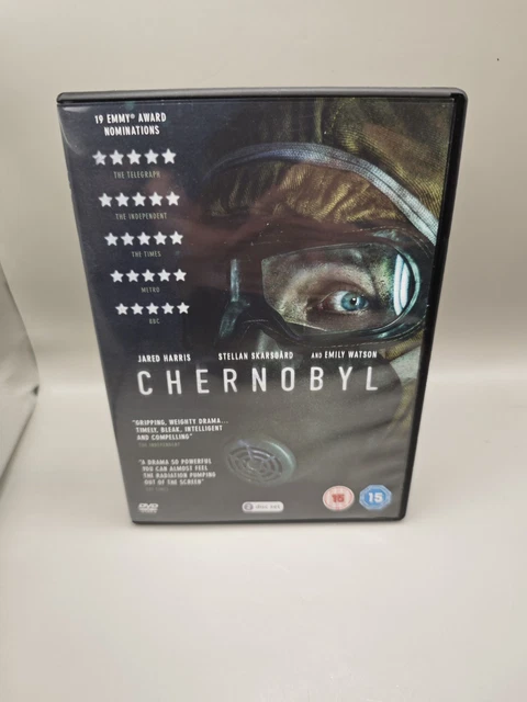 CHERNOBYL 2019 DVD Complete Series Jared Harris, Stellan Skarsgard ...