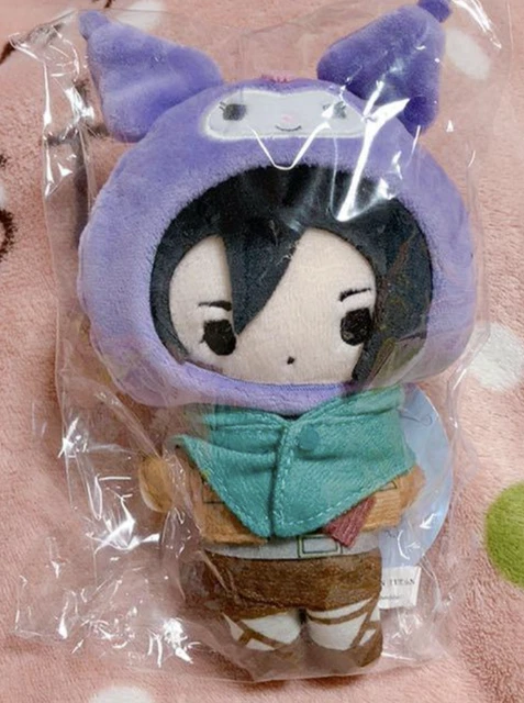 ATTACK ON TITAN Sanrio Mikasa Ackerman Kuromi Munyugurumi Mascot Plush ... ATTACK ON TITAN Sanrio Mikasa Ackerman Kuromi Munyugurumi Mascot Plush ...