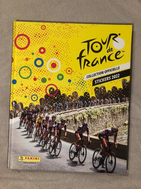 PANINI TOUR DE France 2022 Album Cartonné Hard Cover Sticker Figurine ...