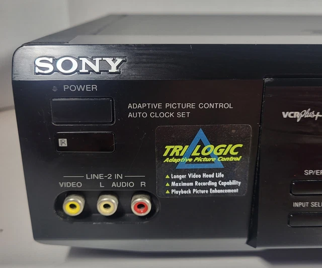 SONY SLV-778HF VHS VCR Hi-Fi Stereo 4-Head Tri-Logic Recorder W/ Remote Control $79.77 - PicClick CA