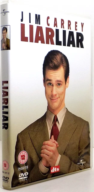 LIAR LIAR (1997) DVD (2003) R2,4 Jim Carrey, Maura Tierney, Amanda ...
