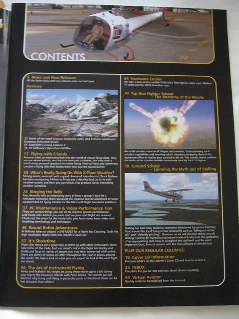 COMPUTER PILOT MAGAZINE June 2004 Desktop Pilots & Flight Simulator ...