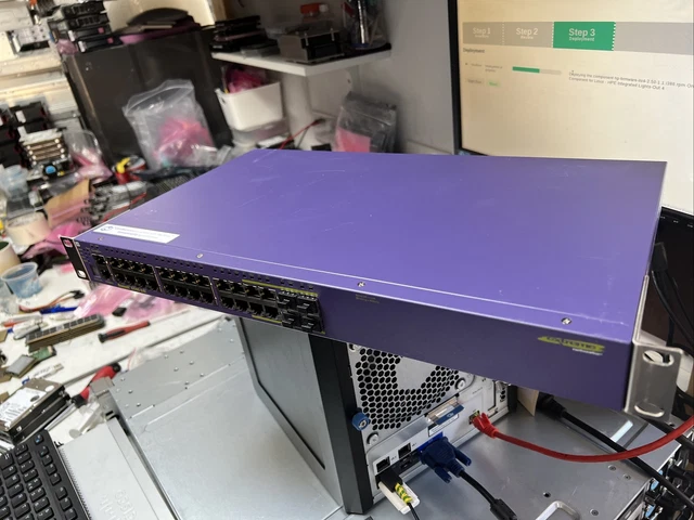 EXTREME NETWORKS X440-24T 24 Port 1G Gigabit Ethernet Switch Layer 3 ...