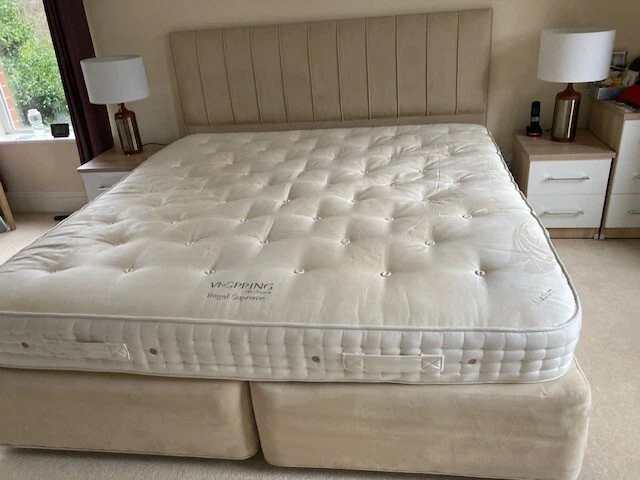 VI-SPRING REGAL SUPREME Super King Mattress, base and headboard £1,250. ...