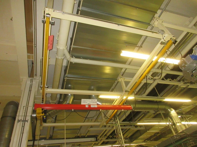 DEMAG KBK 2 Portalkran Kranhimmel Kran Kettenzug Kranbahn Hallenkran 1000KG 7x3m EUR 3.750,00 ...