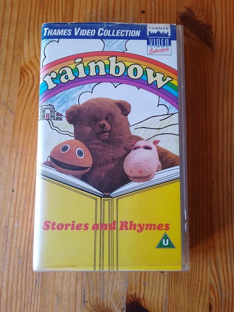 RAINBOW: STORIES AND Rhymes (VHS) £19.99 - PicClick UK