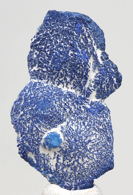 AZURITE SUN SPECIMEN Malachite Crystal Mineral Concretion Matrix ...