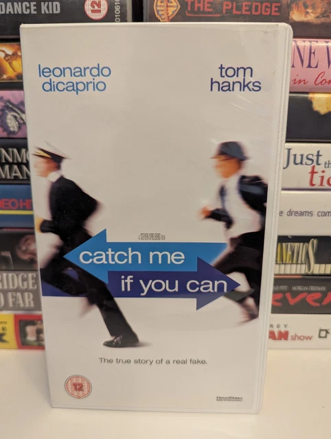 CATCH ME IF You Can VHS Video Tape PAL £5.99 - PicClick UK