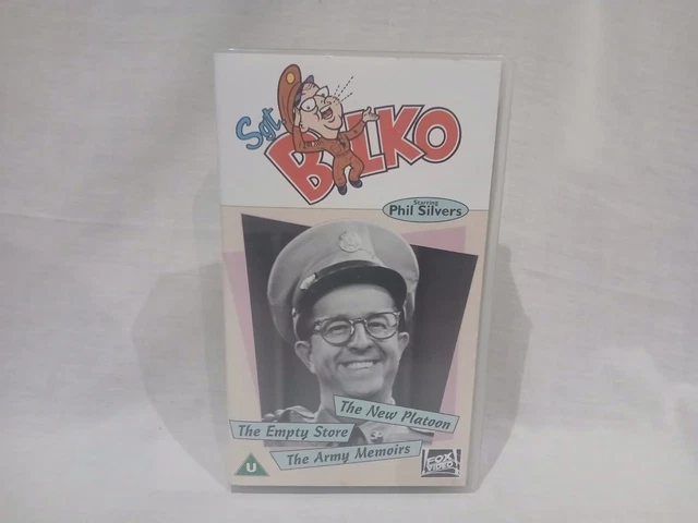SGT BILKO (1993, VHS) (Classic US Sitcom) - IN VERY GOOD CONDITION - QUICK POST £1.76 - PicClick UK