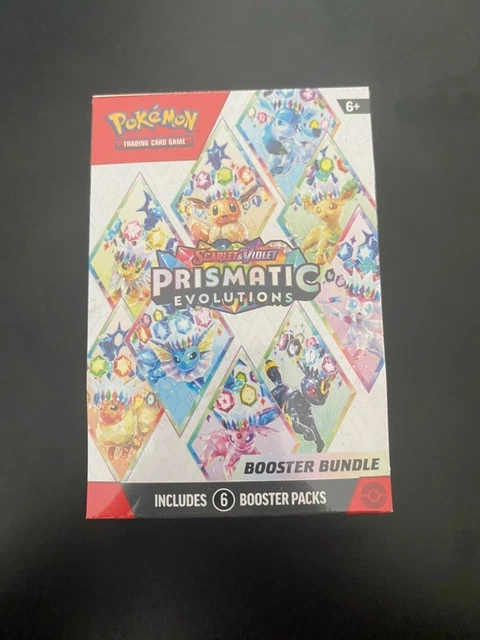 POKÉMON TCG PRISMATIC Evolutions Sealed Booster Bundle (6 Packs) EUR 37 ...
