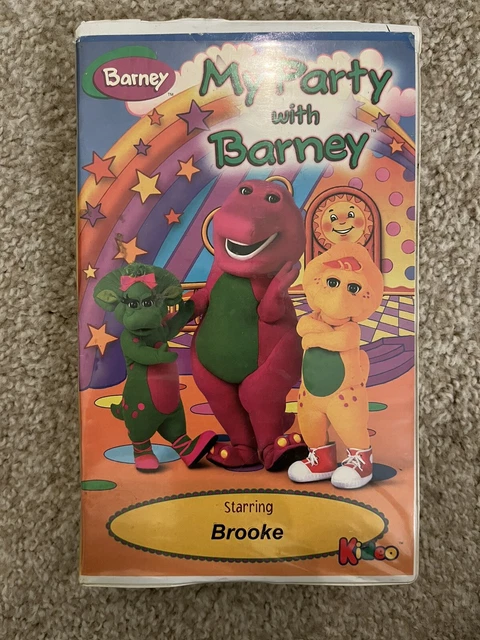 MY PARTY WITH Barney - Starring Brooke - VHS - Video EUR 25,83 ...