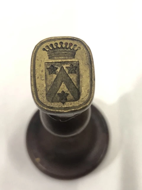 ANCIEN SCEAU, CACHET, Armoiries, Comte, Noblesse. EUR 80,00 - PicClick FR