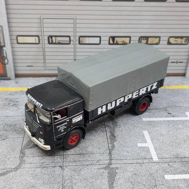 6443 MINICHAMPS HUPPERTZ Pritschewagen Büssing LU 11/16 OVP 1:43 EUR ...