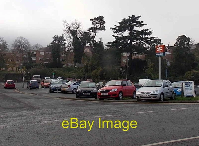 PHOTO 6X4 MALVERN Link railway station name sign Great Malvern The name ...
