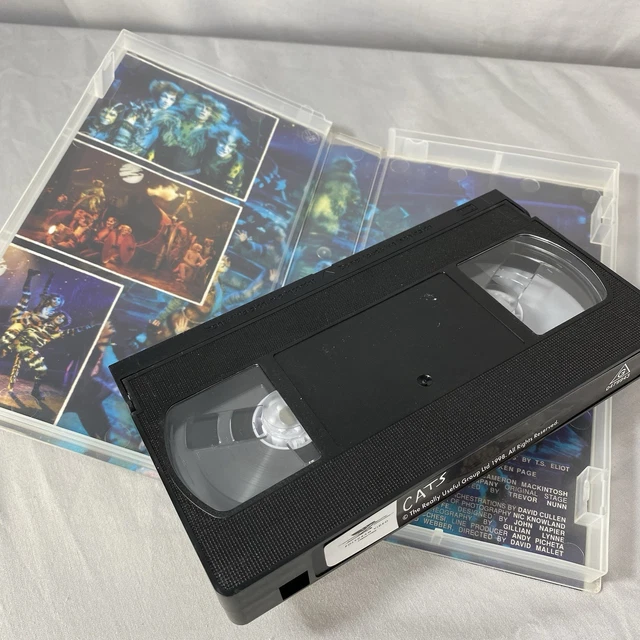 CATS THE MUSICAL VHS Tape 1998 Andrew Lloyd Webber PolyGram Video $9.95 ...