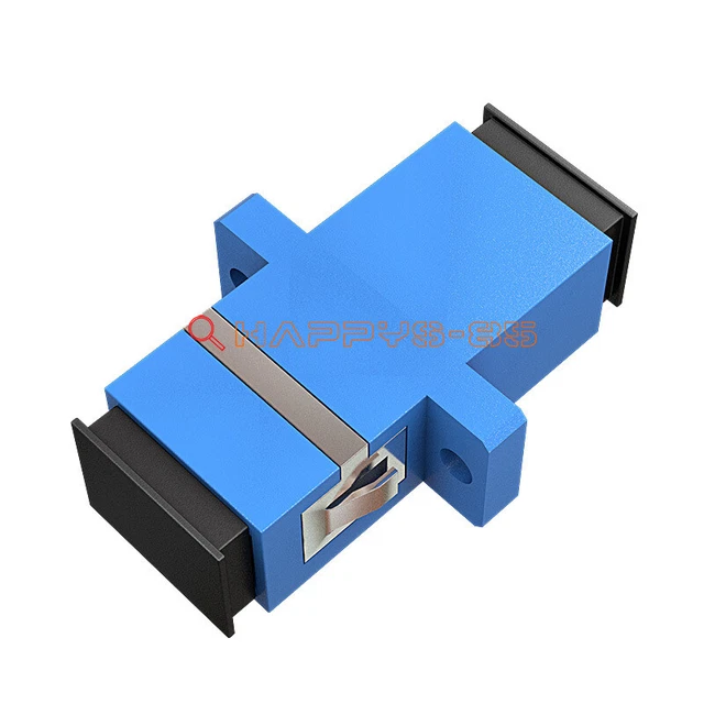 200X SC-SC COUPLER Fiber Optic Connector Adapter SC UPC SM Flange ...