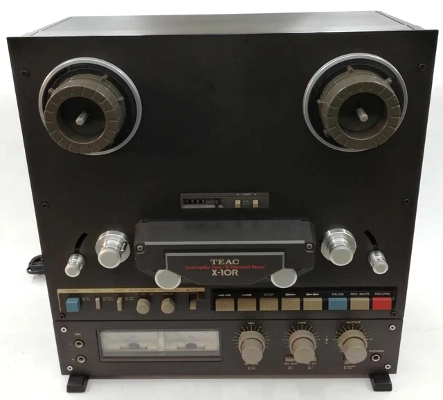 TEAC X-10R OPEN Reel Deck Reel-to-Reel Tape Recorder Junk 100V from ...