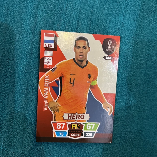 FIFA WORLD CUP qatar 2022 Virgil Van Dijk HERO card # 184 new EUR 2,22 ...