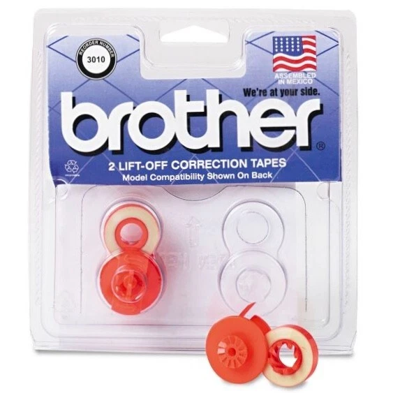BROTHER 3010 COMPATIBLE Lift-Off Correction Tape 2-Pack $5.69 - PicClick