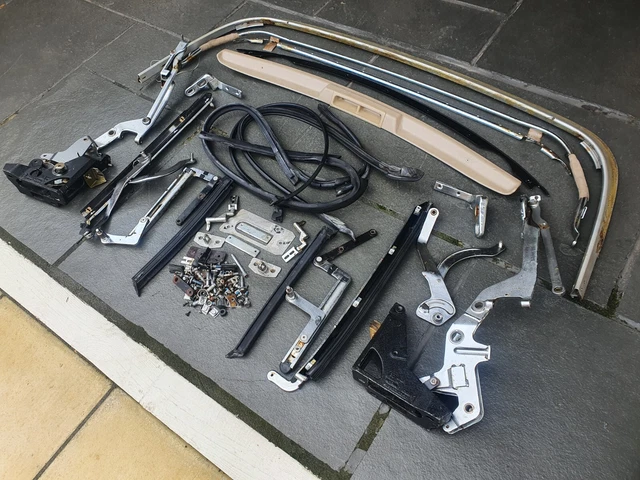 MERCEDES R129 SL Soft Top / Folding Roof Repair Kit £299.95 - PicClick UK
