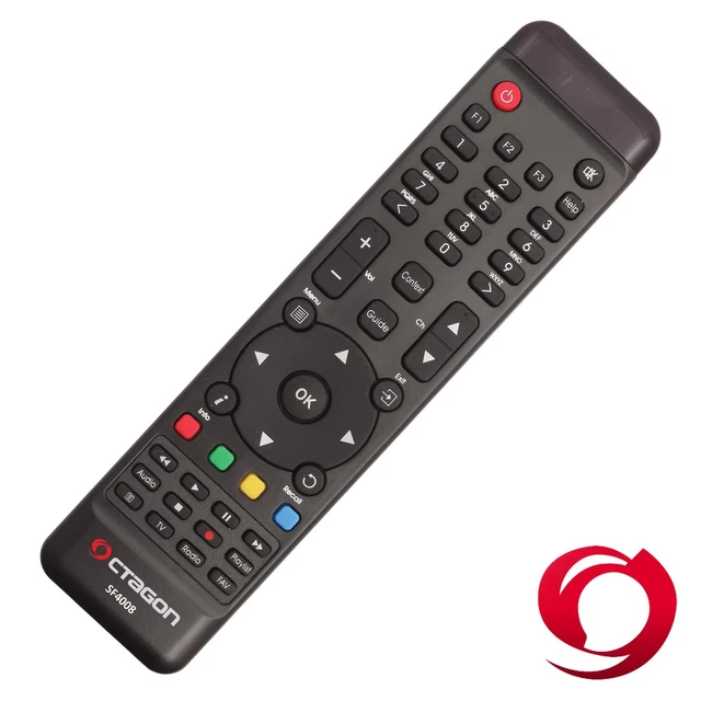 TÉLÉCOMMANDE ORIGINALE OCTAGON SF4008 4K/UHD Récepteur Linux SAT ...