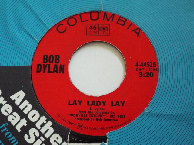 BOB DYLAN-LAY LADY Lay-Columbia £1.00 - PicClick UK