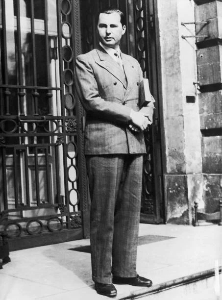 1930S LEON DEGRELLE Leader Of Rexiste Party Historic Old Photo EUR 6,28 ...