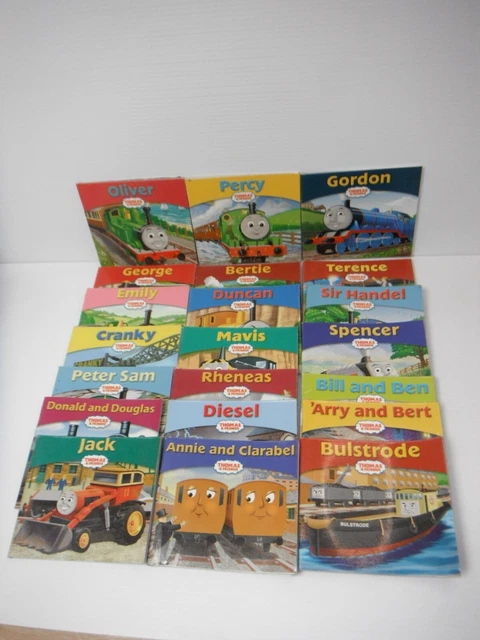 THOMAS & FRIENDS Books PB by Rev W Awdry x 21 lot Jack Percy Gordon ...