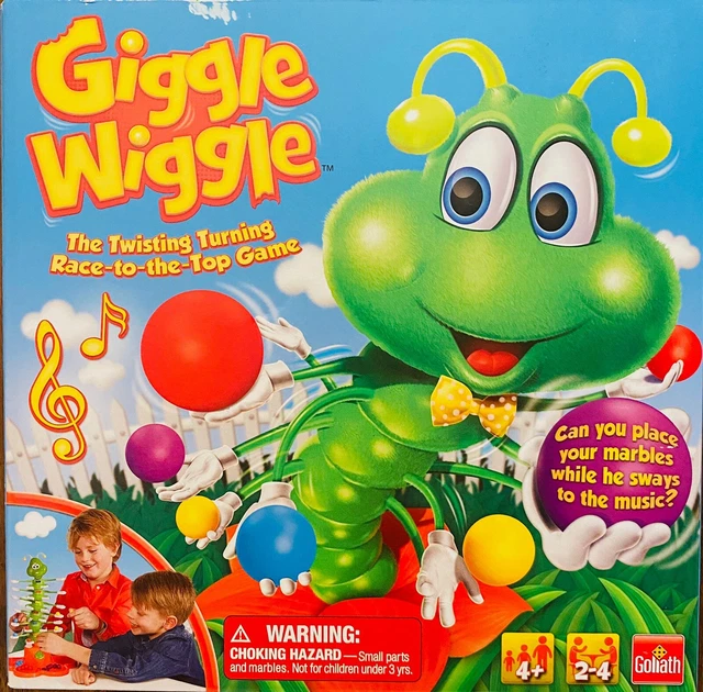 KIDS GIGGLE WIGGLE Game Marble Race to the Top Fun Game Caterpillar £14 ...