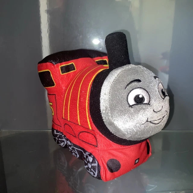 THOMAS THE TANK Engine & Friends Talking James Number 5 Soft Plush Toy ...