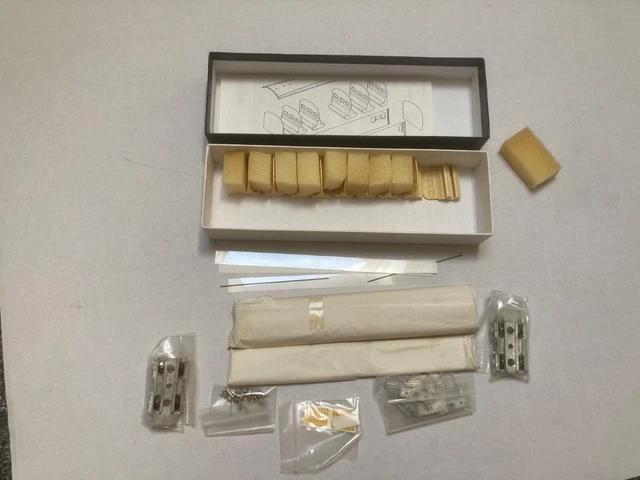 00 GAUGE METROPOLITAN Rly Dreadnought coach kit 9 Comp 3rd. Harrow ...