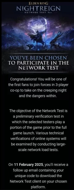 ELDEN RING NIGHTREIGN network test Code (PS5) £11.52 - PicClick UK