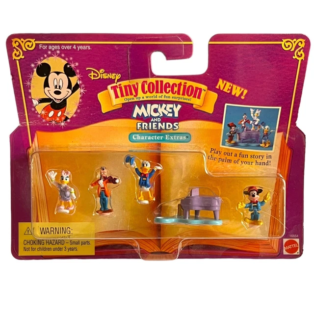DISNEY TINY COLLECTION Mickey and Friends Character Extras Mattel ...