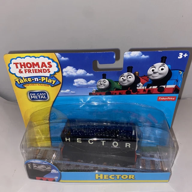 THOMAS THE TANK Engine & Friends hector Take n play Die Cast Train rare ...