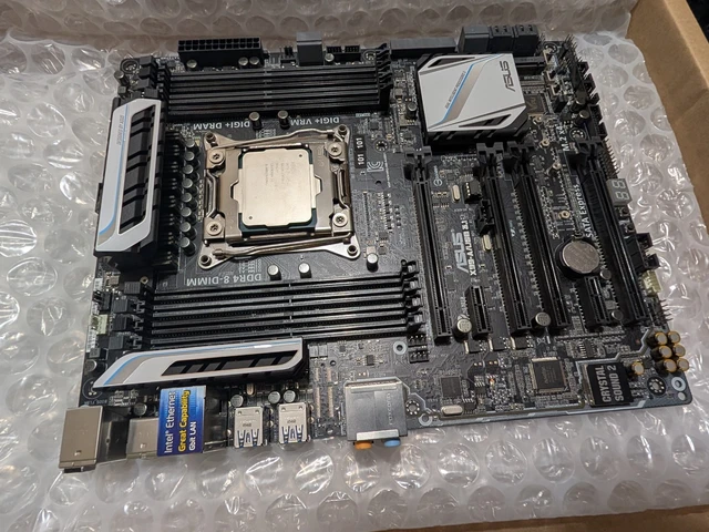 ASUS X99-A/USB3.1 MOTHERBOARD Socket LGA 2011-V3 Intel X99 DDR4 + CPU ...