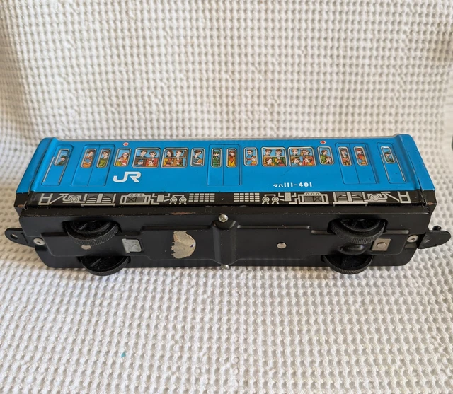 VINTAGE JAPANESE ICHIKO Friction Tin Plate Train - Working Order £31.92 ...